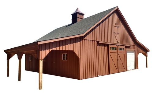 Modular Horse Barns with Lofts & Apartments