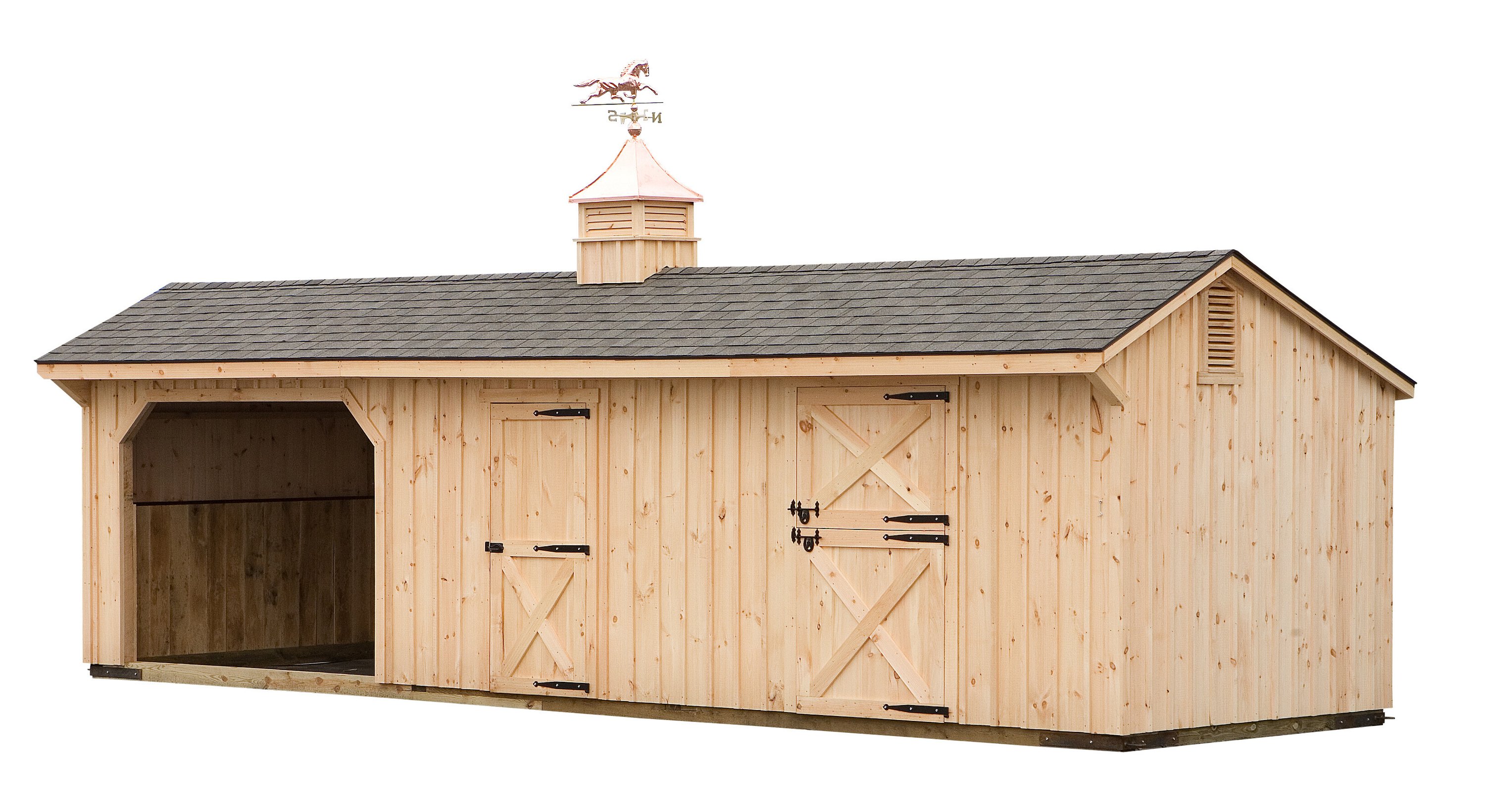 Durable Horse Run-In Sheds for Safe Outdoor Shelter
